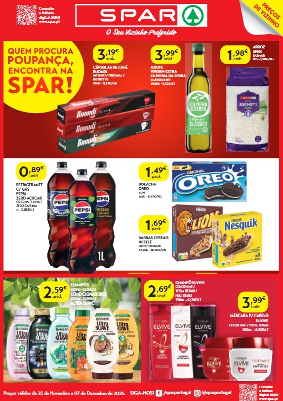 Folheto Spar - Antevisão Promoções de 25 novembro a 7 dezembro - O Caça ...