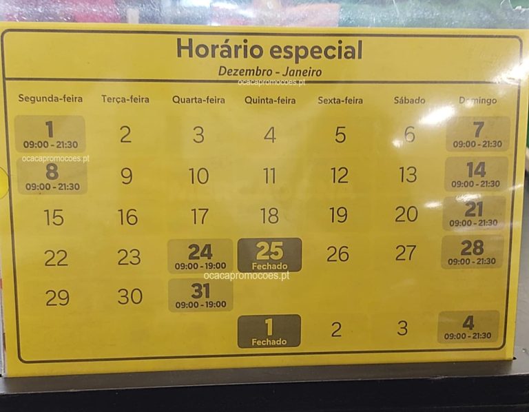 Antevisão Mercadona - Cá está o Horário de Natal 2025 e Ano Novo 2026 ...