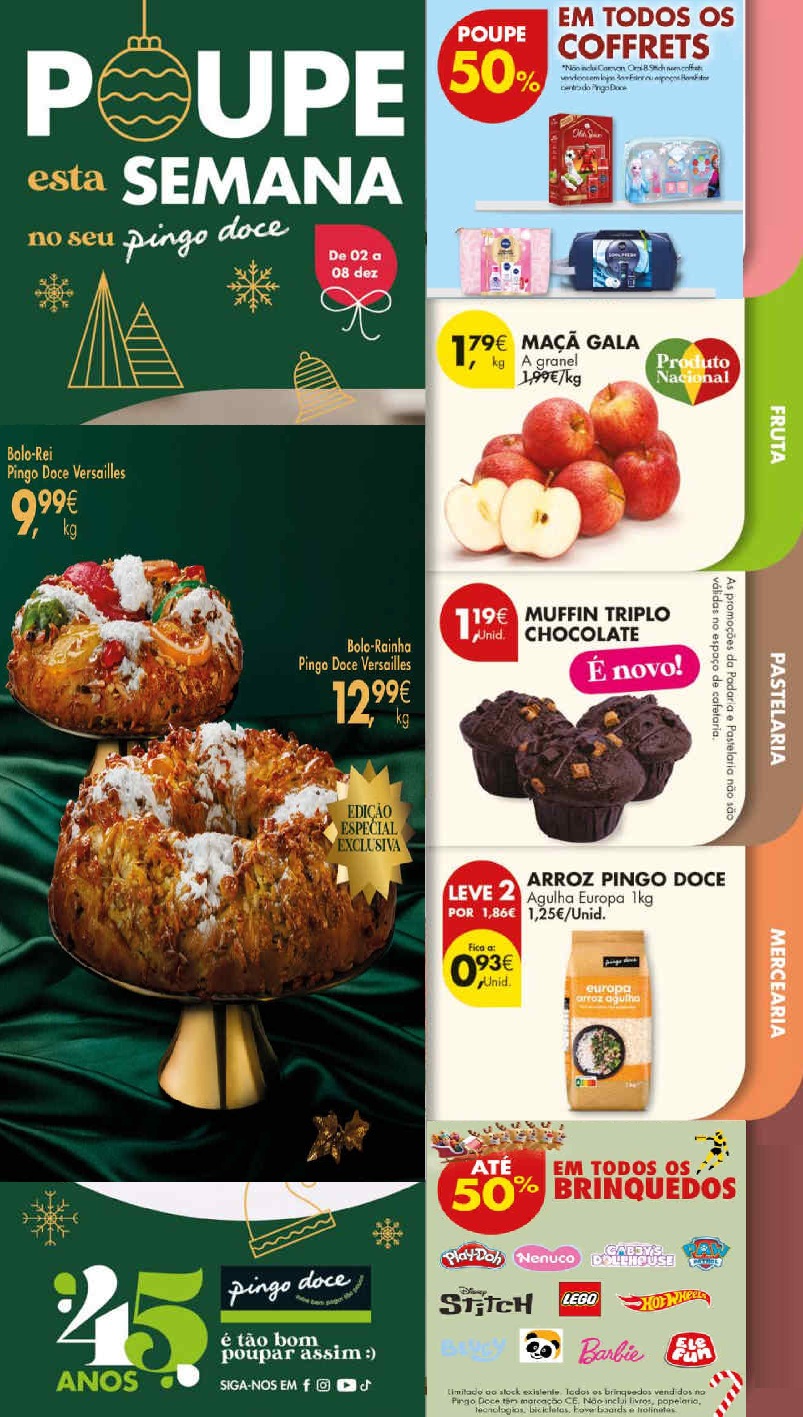 Folheto Pingo Doce Lojas Médias - Antevisão Promoções de 2 a 8 dezembro ...