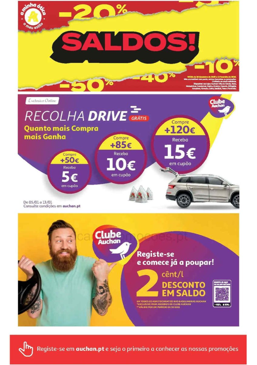 Folheto Auchan Minipreço Bazar – Antevisão Promoções 8 a 14 de janeiro ...