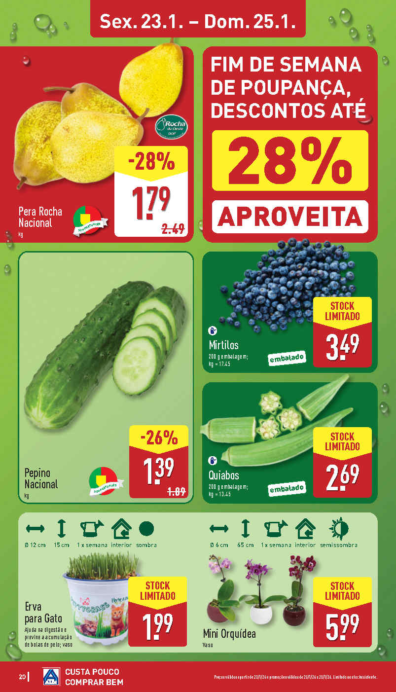Folheto Aldi Frescos - Antevisão Promoções 19 a 25 de janeiro - O Caça ...
