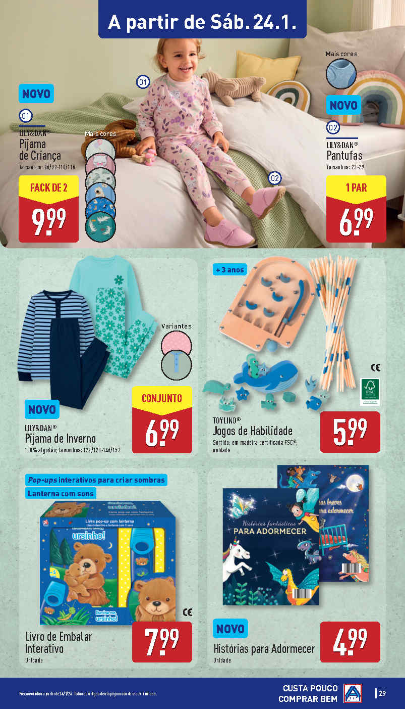 Folheto Aldi Moda e Criatividade - Antevisão Bazar Promoções 24 a 25 de ...