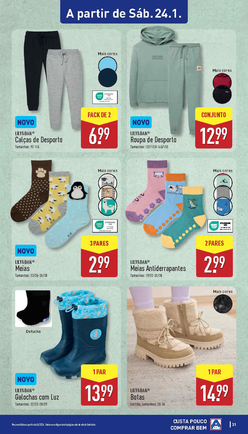 Folheto Aldi Moda e Criatividade - Antevisão Bazar Promoções 24 a 25 de ...