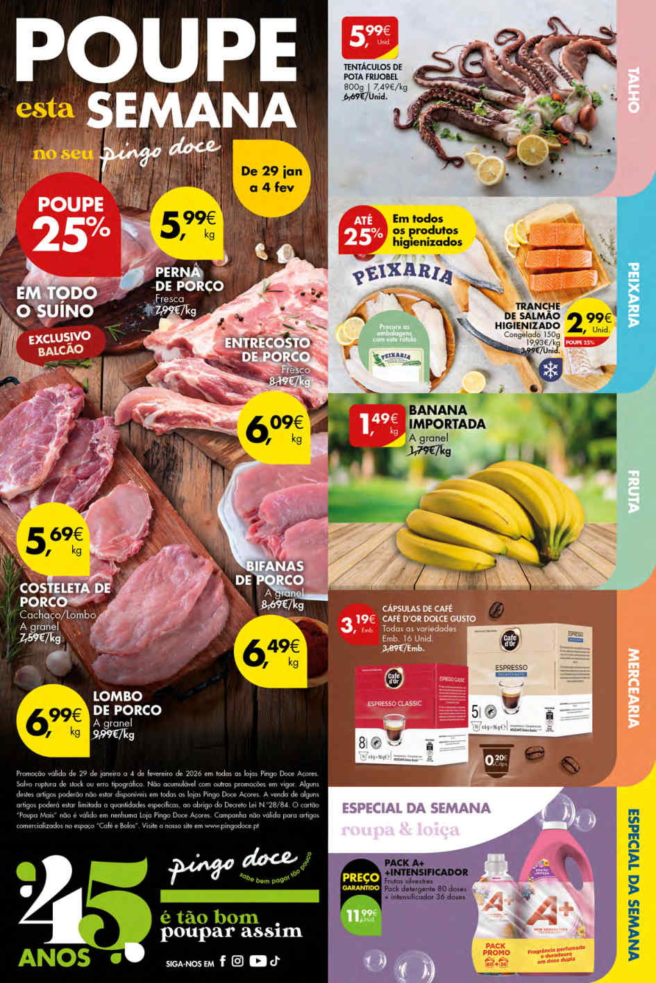 Folheto Pingo Doce Açores - Antevisão Promoções 29 janeiro a 4 ...