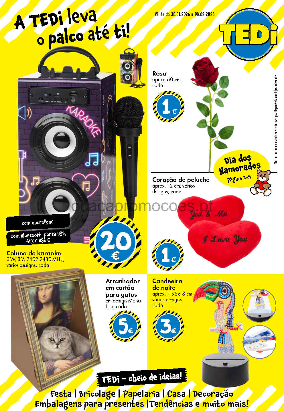 Folheto Tedi - Antevisão Promoções 30 janeiro a 8 fevereiro - O Caça ...