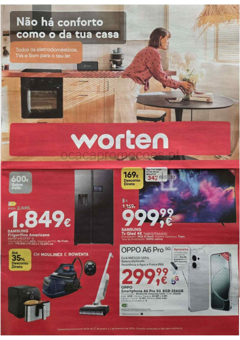 Folheto Worten - Antevisão Promoções 28 janeiro a 2 fevereiro - O Caça ...
