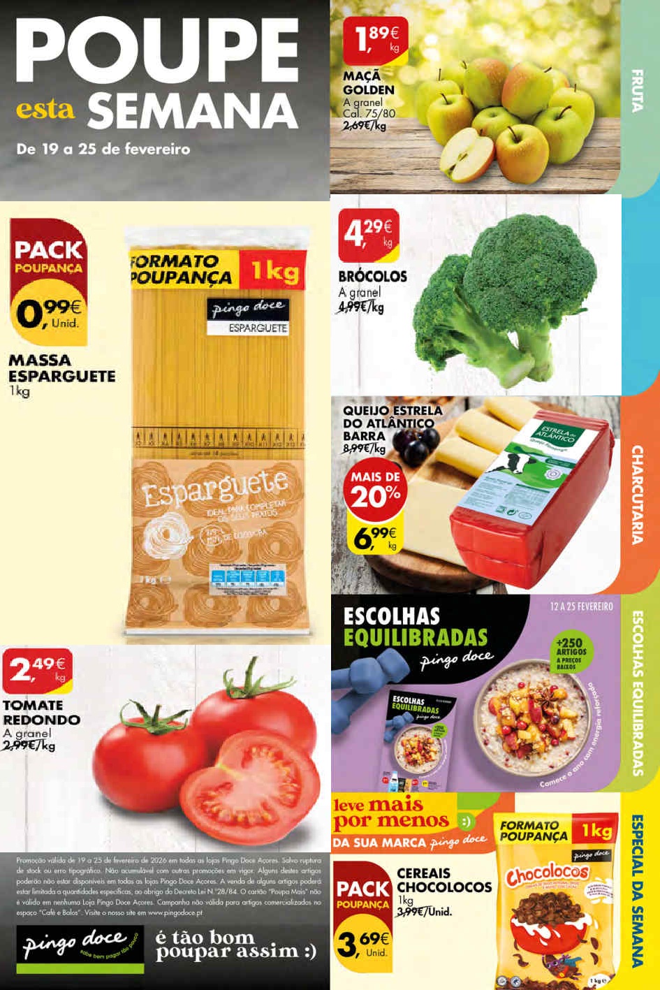 Folheto Pingo Doce Açores - Antevisão 19 a 25 de fevereiro - O Caça ...
