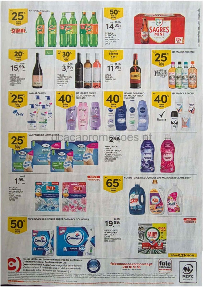 Folheto Continente Fim de Semana - Antevisão Promoções 6 a 9 de março ...