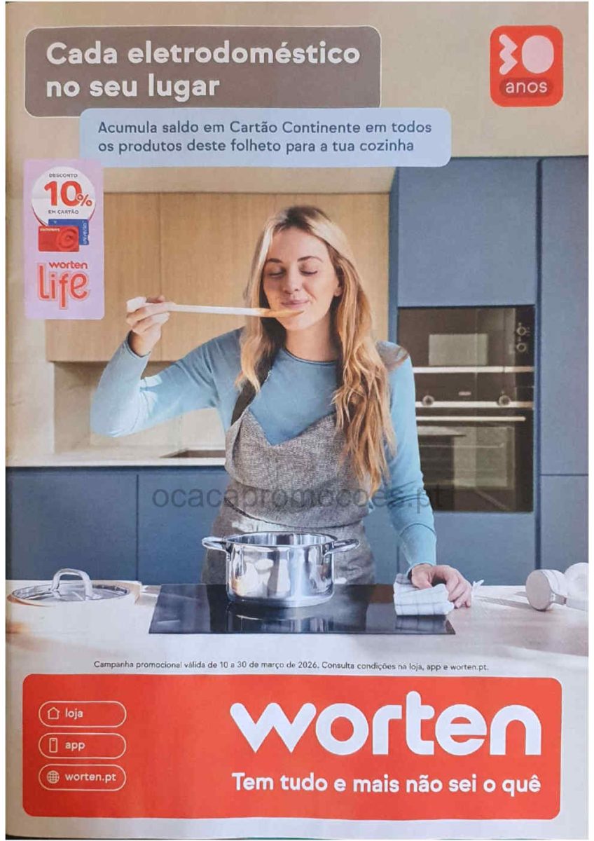 Folheto Worten Especial Cozinha - Antevisão Promoções 10 a 30 de março ...