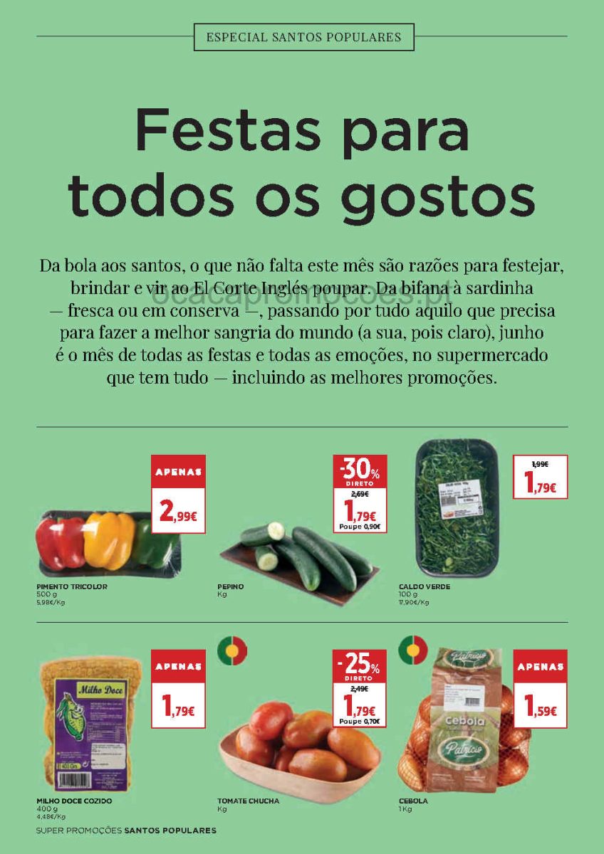 Folheto El Corte Inglés – Antevisão Promoções 5 a 25 junho - O Caça ...