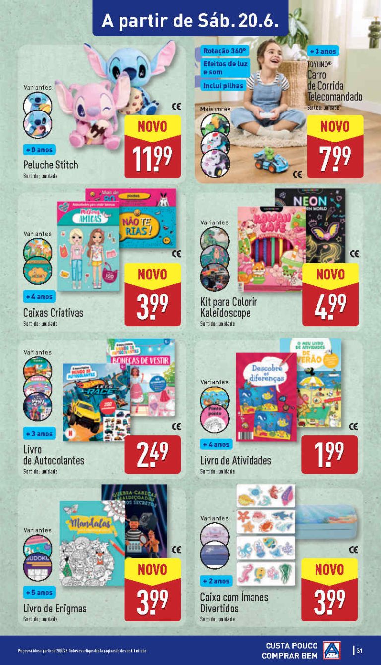 Folheto Aldi bazar - Antevisão Promoções 20 a 21 de junho - O Caça ...