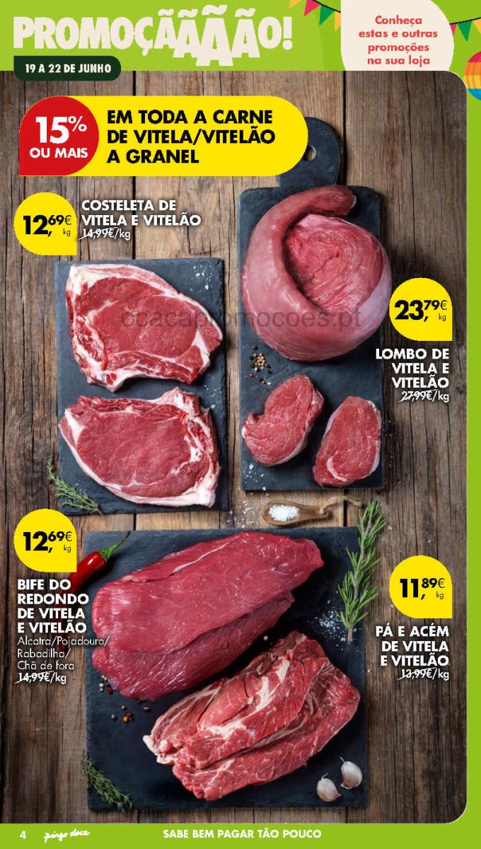 Folheto Pingo Doce Fim de Semana - Antevisão Promoções 19 a 22 de junho ...