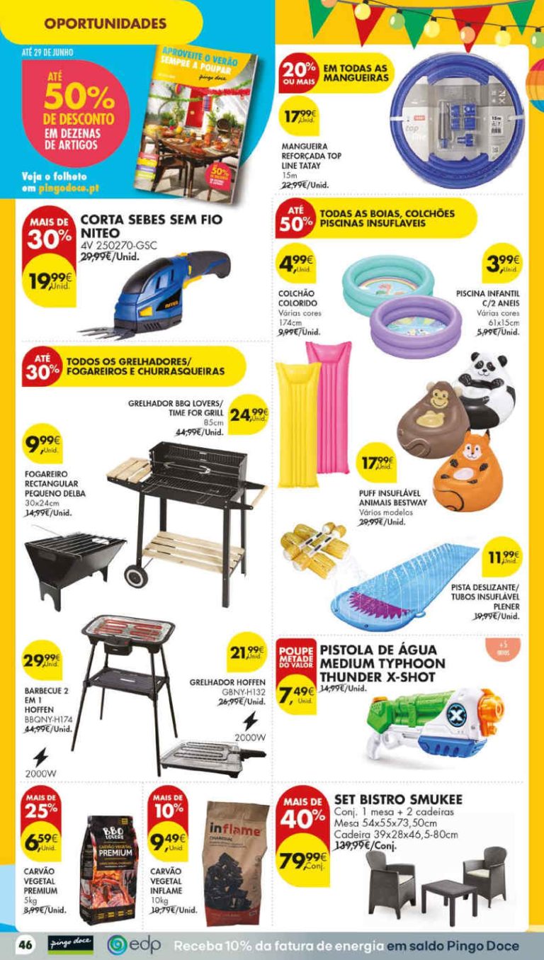 Folheto Pingo Doce bazar – Antevisão Promoções 9 a 15 de junho - O Caça ...